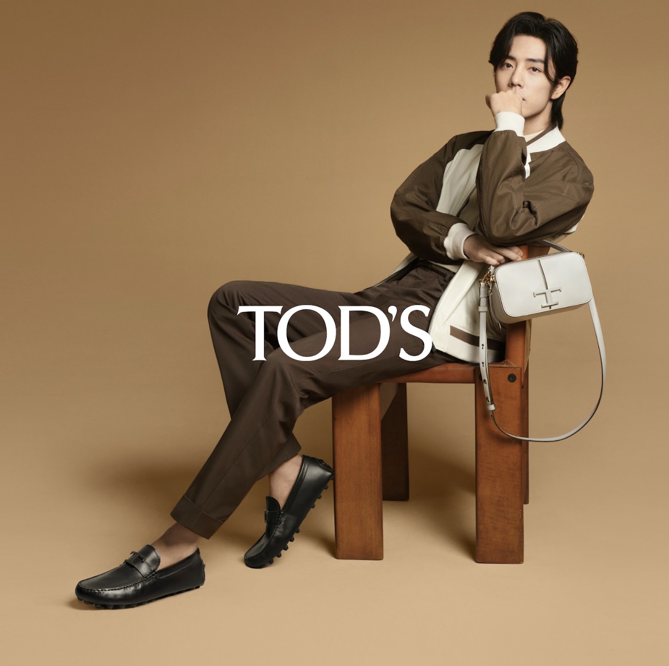 TOD'S全球品牌代言人肖戰 演繹2024春夏系列形象廣告